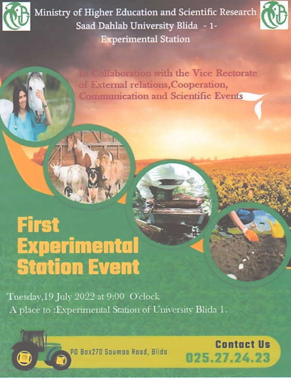 الصفحة الرئيسية - Université Blida 1