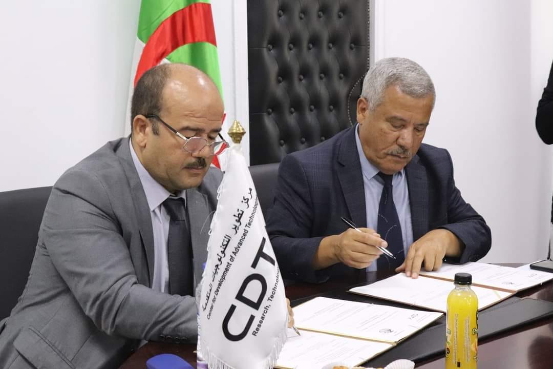 Firma de un acuerdo de cooperación entre la Universidad Blida-1 y CDTA ...