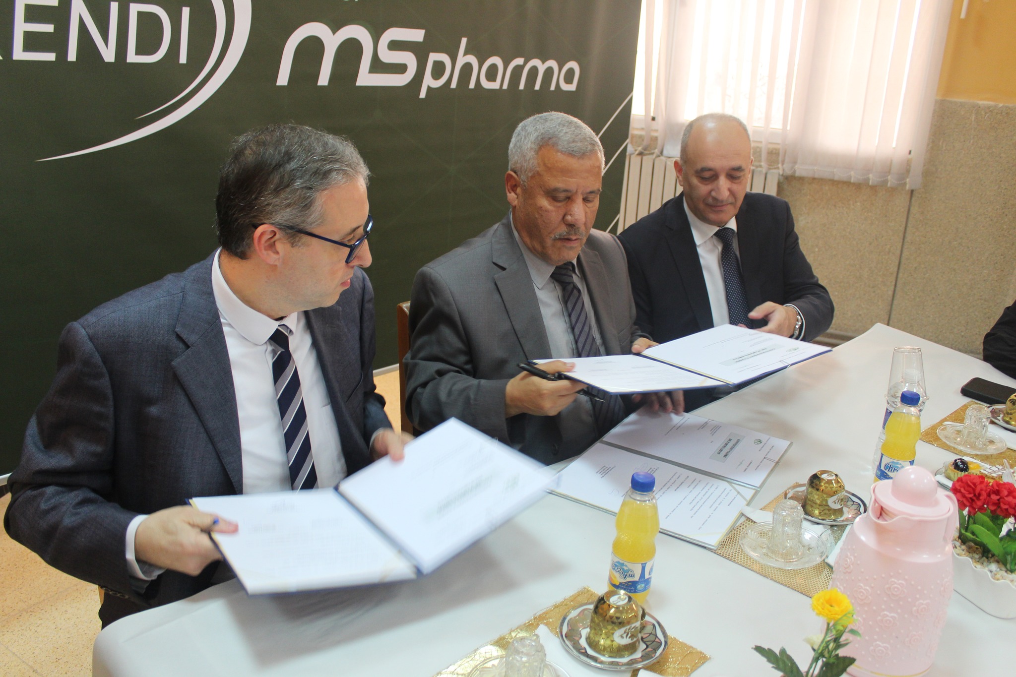 Partnership between Blida1 University and El Kendi company, a ...