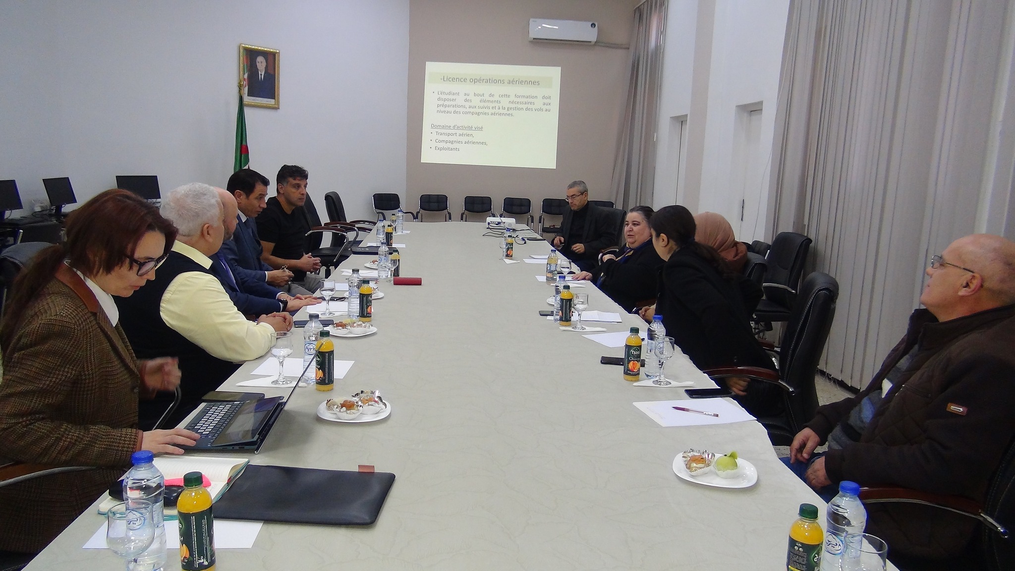 L’université de Blida1 reçoit le Directeur Général de la S.A.R.L AZIMUT ...