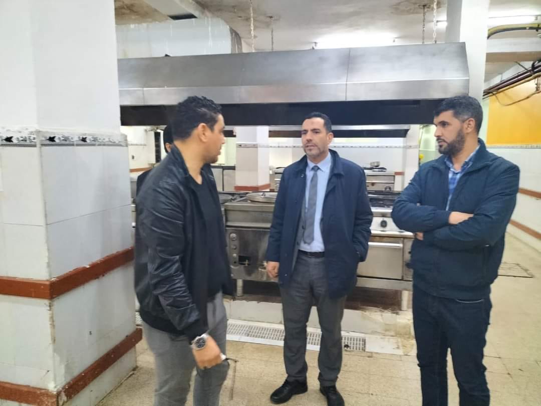 Inspection visit - Blida 1 University