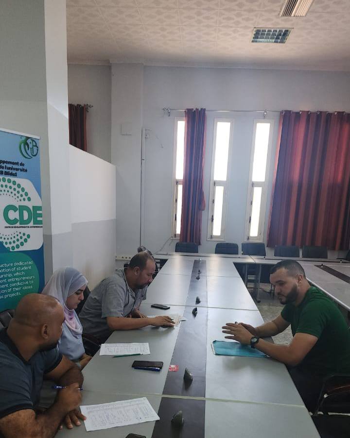 CDE: Preparación para la quinta sesión de formación - Universidad Blida 1