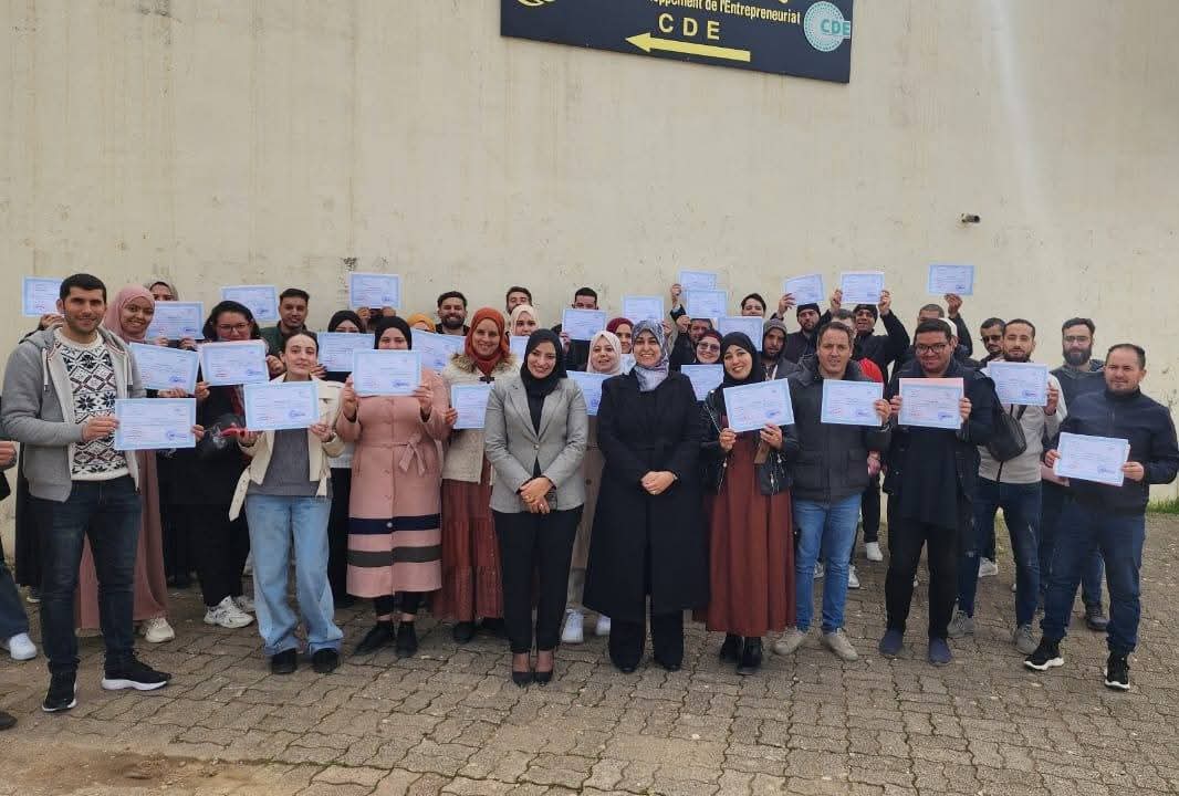 Visite d’inspection du Pr. Mohamed Bezzina de Blida1 au CDE - Université Blida 1